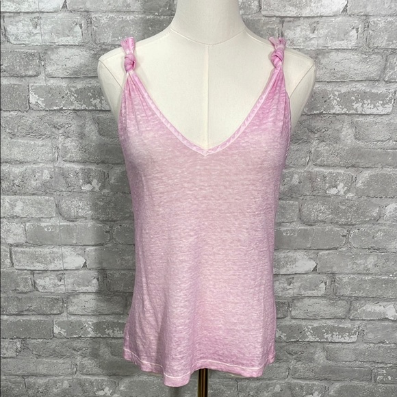 Young Fabulous & Broke | Tops | Young Fabulous Broke Pink Tamar Linen ...